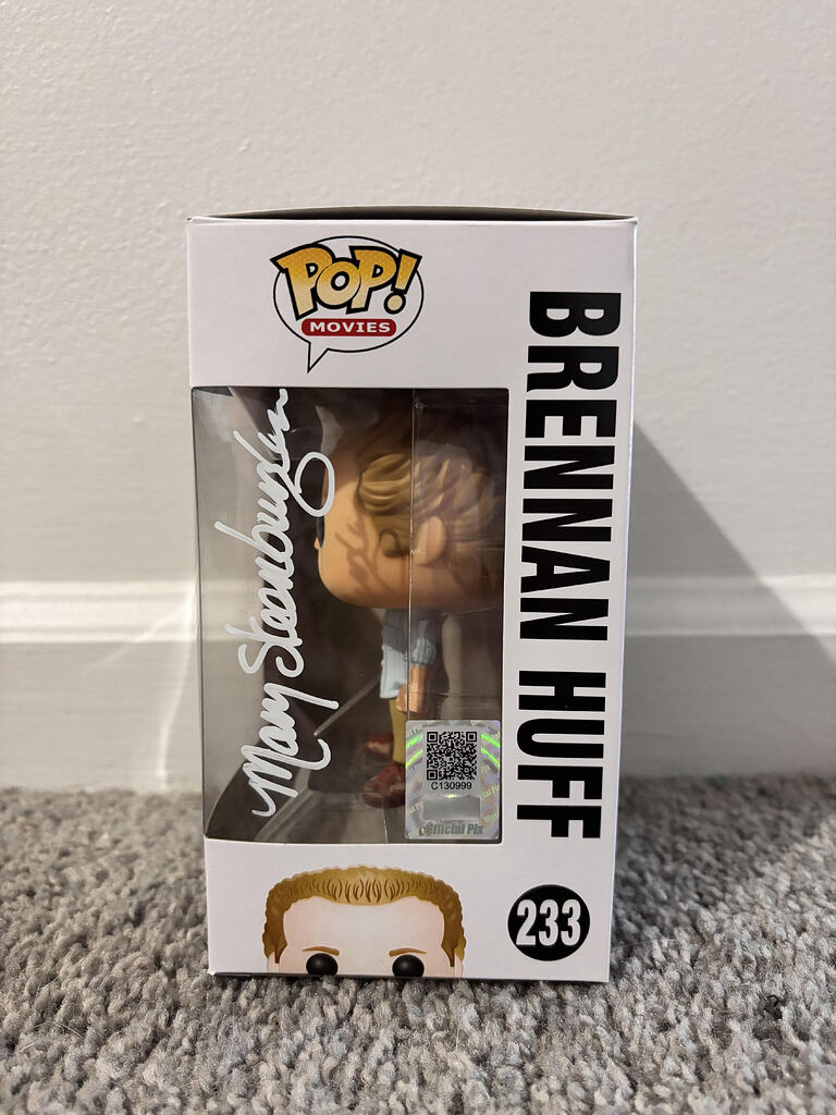 Signed Brennan Huff Funko add to database please - Missing Data - hobbyDB